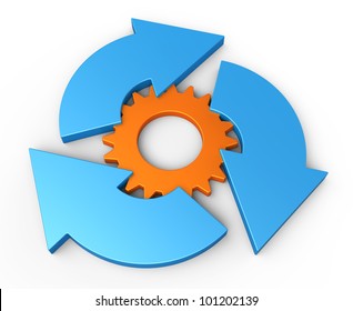 Business Process Diagrams Stock Illustration 101202139 | Shutterstock