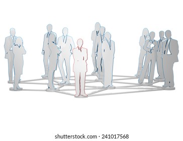 Bussiness Network Stock Illustration 241017568 | Shutterstock