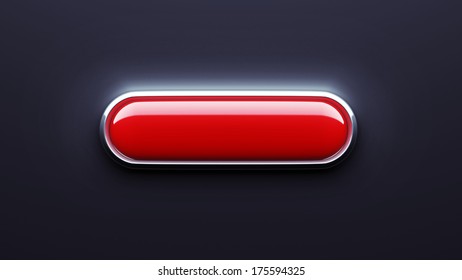 Button Isolated On Dark Background Stock Illustration 175594325 ...