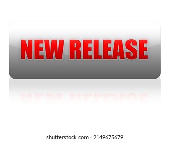 Button New Release Red Typo Stock Illustration 2149675679 | Shutterstock