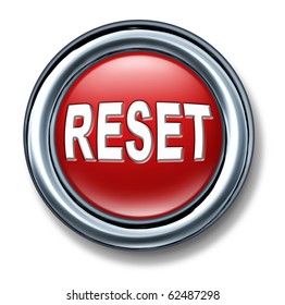 3d Illustration Reset Button 스톡 일러스트 1224495703 | Shutterstock
