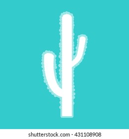 Cactus Simple Icon Stock Illustration 431108908 | Shutterstock