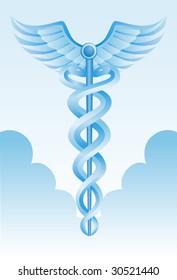 Caduceus Background Stock Illustration 30521440 | Shutterstock