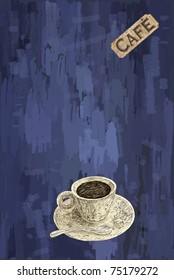 Cafe Theme Background Stock Illustration 75179272 | Shutterstock