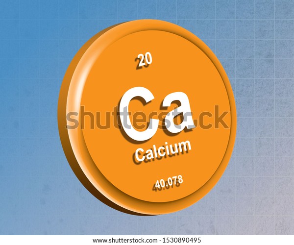 Calcium Nitrogen Element Periodic Table Stock Illustration 1530890495 ...