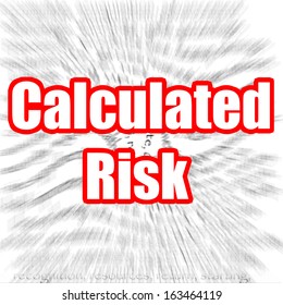 Calculated Risk Stock Illustration 163464119 | Shutterstock