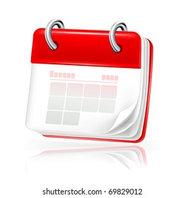 Calendar Bitmap Copy Stock Illustration 69829012