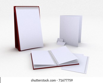 Calendar Note Calling Card Stock Illustration 71677759 | Shutterstock