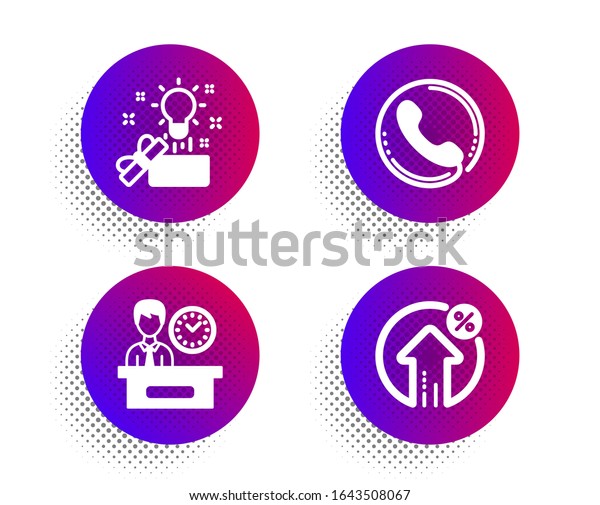 Call Center Presentation Time Creative Idea Stock Illustration ...