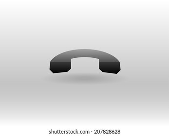 Call Off Icon Stock Vector (Royalty Free) 204076309