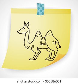 Camel Doodle Stock Illustration 355586051 | Shutterstock