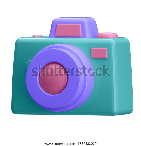 Camera Cartoon Style Not White Background Stock Illustration 1832438020 ...