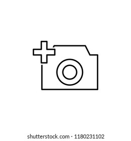 Add Photo Icon Camera Plus Icon Stock Vector (Royalty Free) 1446002879