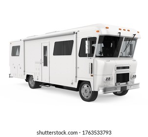 Camper Van Isolated 3d Rendering Stock Illustration 1763533793 ...