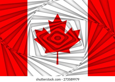 Canada Flag Abstract Background Stock Illustration 273589979 | Shutterstock