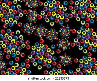 Candy Rings Texture Background Stock Illustration 21235873 | Shutterstock