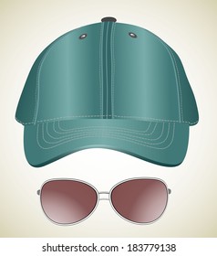 Cap Glasses Stock Illustration 183779138 | Shutterstock