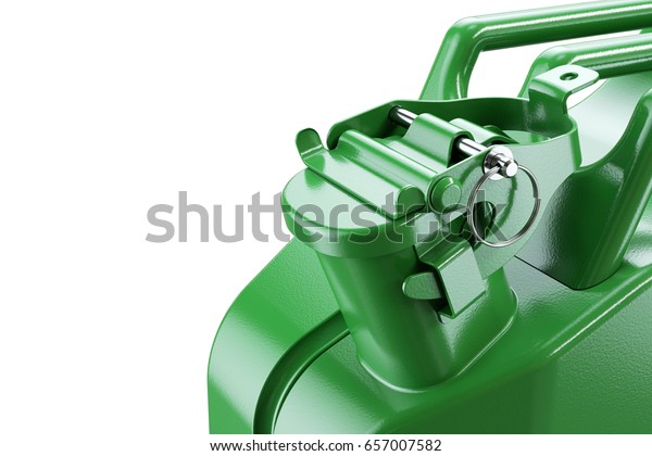 Cap Jerry Can Closeup Isolated On Stock Illustration 657007582 ...