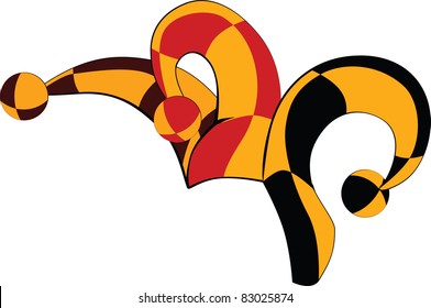 Cap Jokercartoon Stock Vector (Royalty Free) 73078627