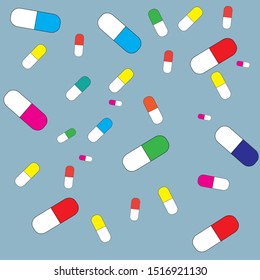 Capsule Background Wallpaper Stock Illustration 1516921130 | Shutterstock