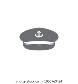 Captain Cap Icon Simple Element Illustration Stock Illustration ...