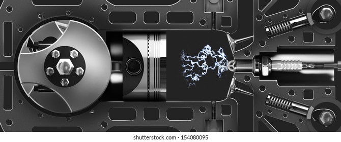2,565 Engine cross section Images, Stock Photos & Vectors | Shutterstock