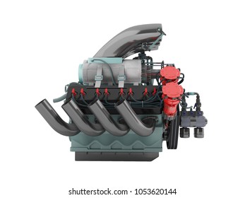 Vector Cartoon Turbo Engine 스톡 벡터(로열티 프리) 15672850 | Shutterstock