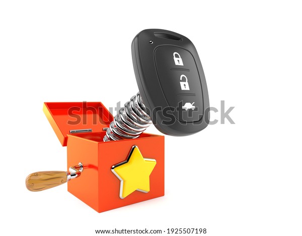 Car Remote Key Inside Jack Box Stock Illustration 1925507198 | Shutterstock