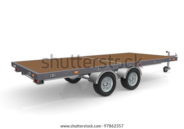 Car Trailer Stock Illustration 97862357 | Shutterstock