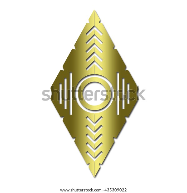 Cardboard Gold Logo Background Stock Illustration 435309022 | Shutterstock