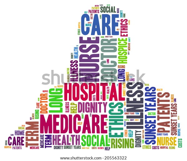 Care Word Cloud Stock Illustration 205563322