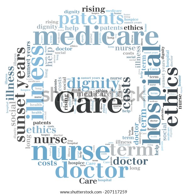 Care Word Cloud Stock Illustration 207117259 | Shutterstock