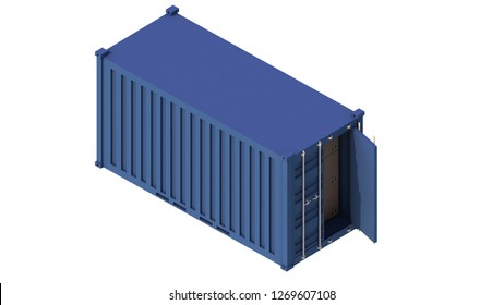 Portable Storage Container Icon Set Clipart Stock Vector (Royalty Free ...