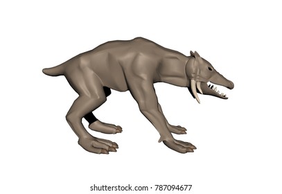 Carnivore Monster 3d Rendering Stock Illustration 787094677 | Shutterstock