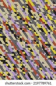 Carpet Pattern Minimalist Design Grid Stock Illustration 2197789761 ...