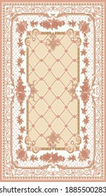 Carpet Patterns Design Creative Home Textiles Stock Illustration ...