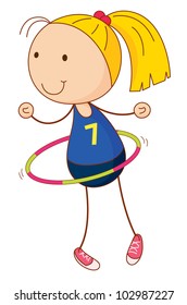 Cartoon Active Kid Stock Vector (Royalty Free) 102185128