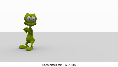 Cartoon Alien 3d Render Stock Illustration 17144380 | Shutterstock