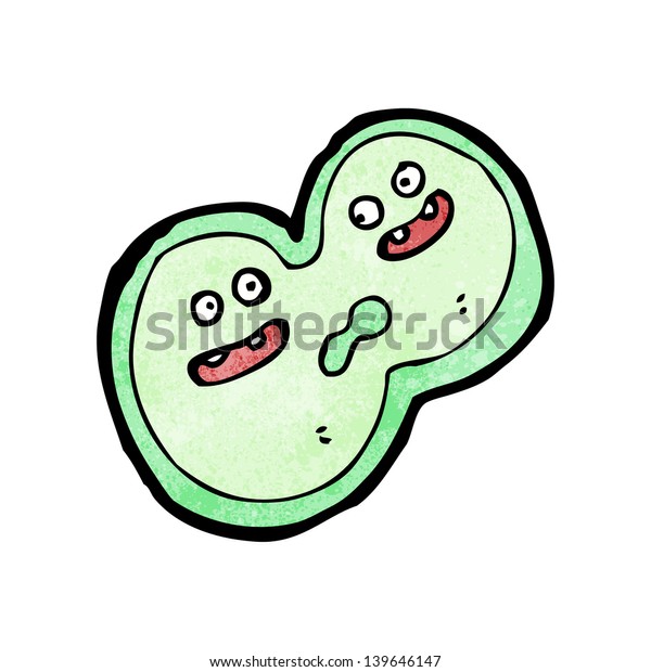 Cartoon Amoeba Stock Illustration 139646147