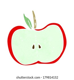 Cartoon Apple Half Stock Illustration 179814152 | Shutterstock
