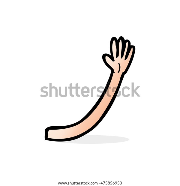 Cartoon Arm Stock Illustration 475856950