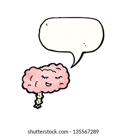 Brain Icon Sos Speech Bubble Vector Stock Vector (Royalty Free) 1861175860