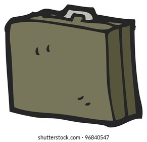 2d Cartoon Illustration Suitcase 스톡 일러스트 529528372 | Shutterstock