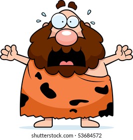 Caveman Confused Stock Illustration 51654607