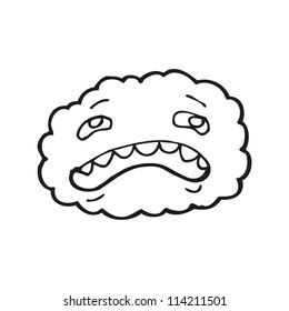 Cartoon Cloud Monster Stock Illustration 114211501 | Shutterstock