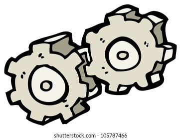 Cartoon Cogs Stock Illustration 105787466 | Shutterstock