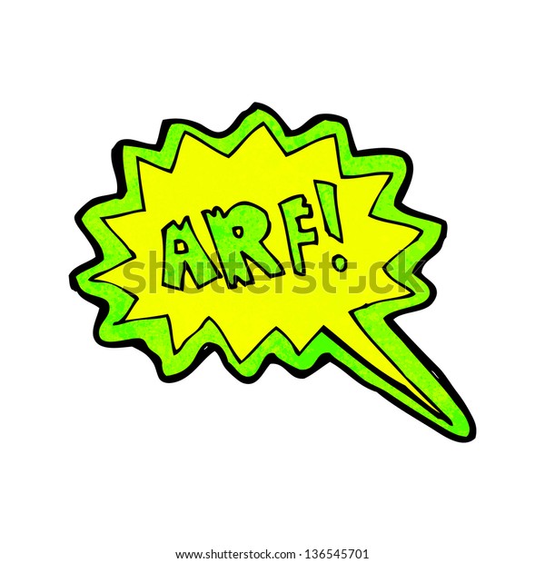 Cartoon Comic Book Arf Stock Illustration 136545701 | Shutterstock