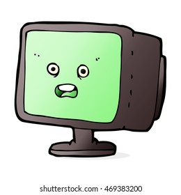 Cartoon Computer Screen Stock Illustration 469383200 | Shutterstock