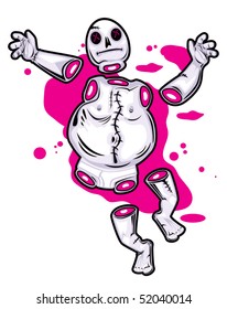 Cartoon Corpse Stock Illustration 52040014