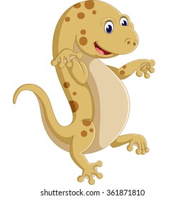 Cartoon Cute Lizard Stock Vector (Royalty Free) 438365416 | Shutterstock
